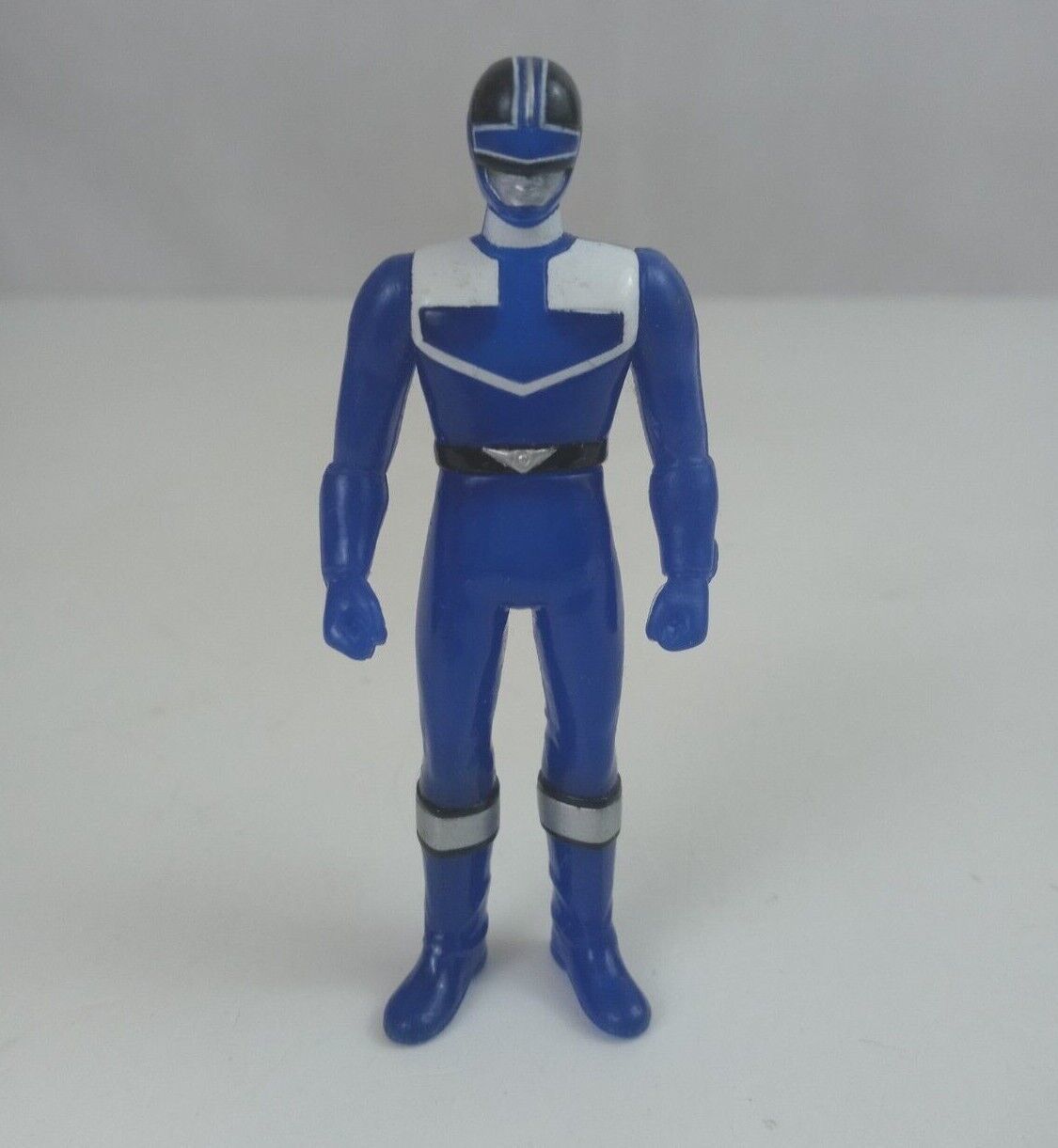 2000 Bandai Power Rangers Time Force Blue Ranger 3.5" Vinyl Figure ...