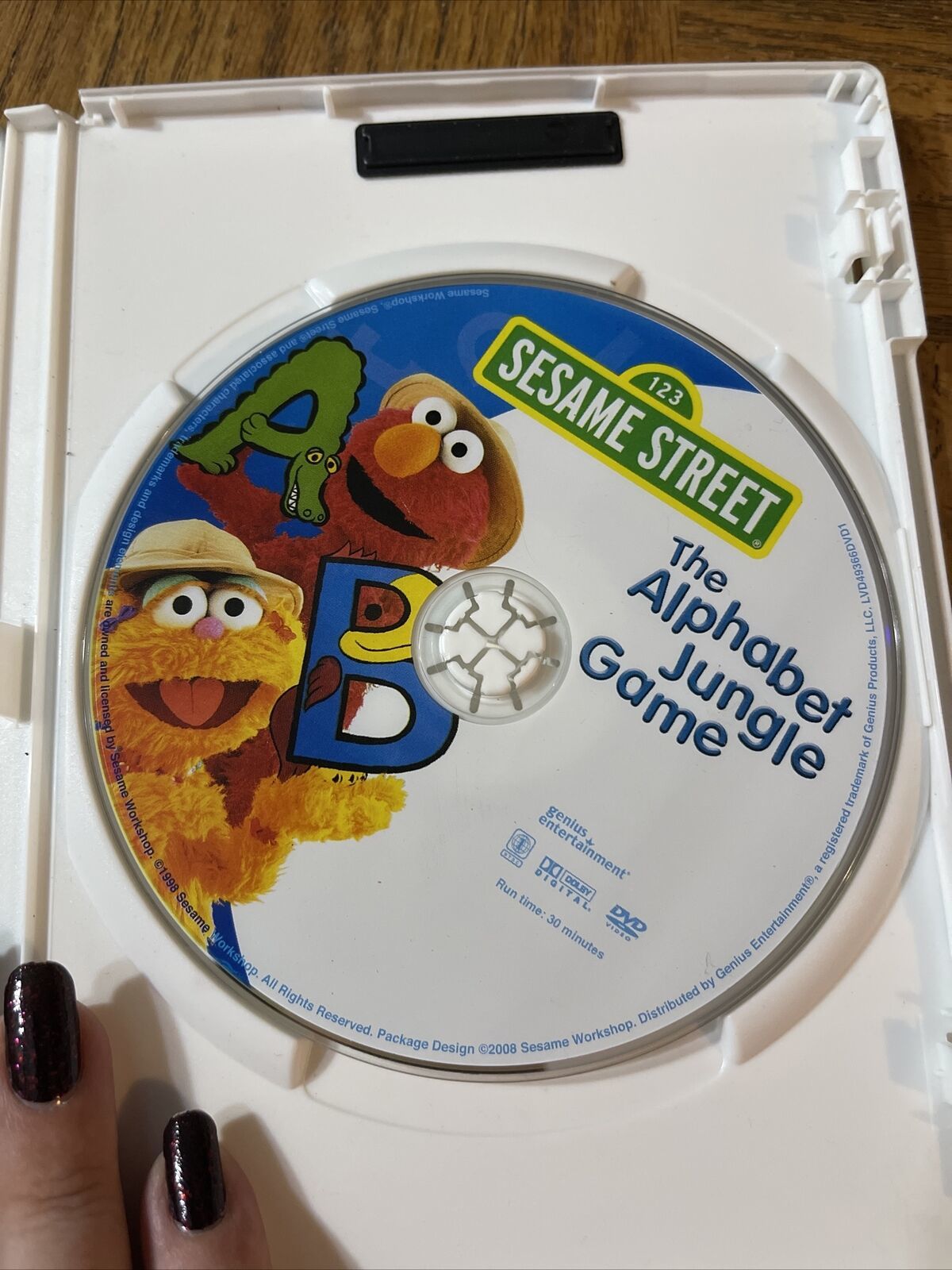 Sesame Street The Alphabet Jungle Game DVD - DVDs & Blu-ray Discs Sesame Street The Alphabet Jungle Game DVD - DVDs & Blu-ray Discs