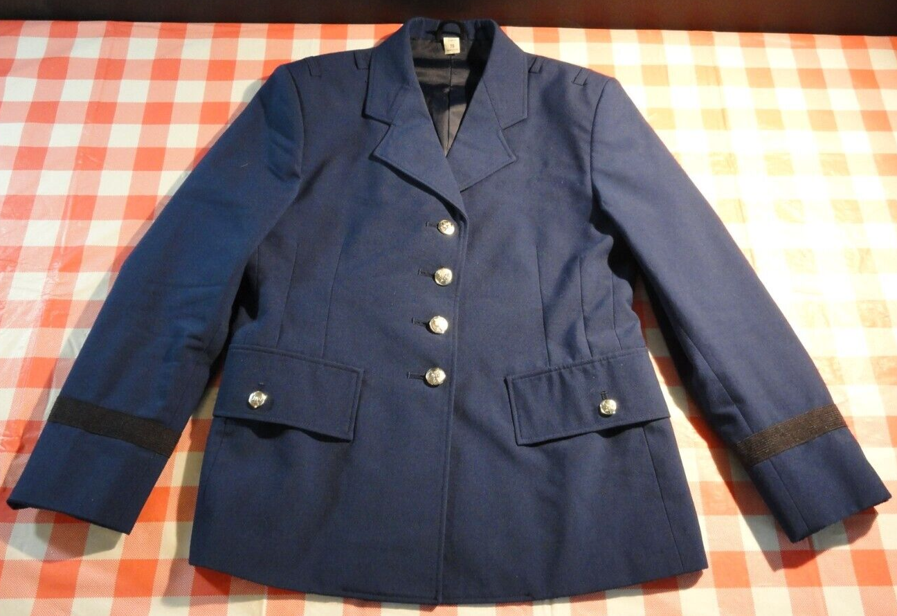 4 BUTTON COAT JACKET COAT UNIFORM BLUE AIRMAN USAF U.S. AIR FORCE DRESS ...