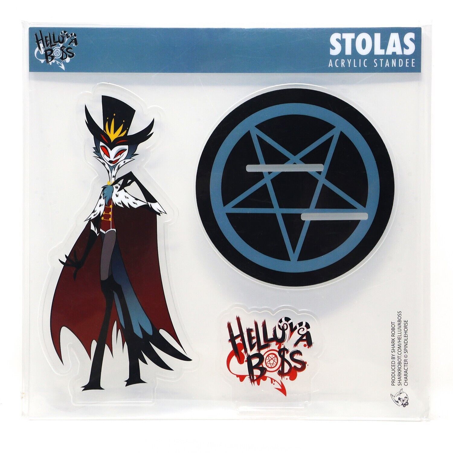 Helluva Boss Stolas Acrylic Stand 6" Figure Standee Hazbin Hotel ...