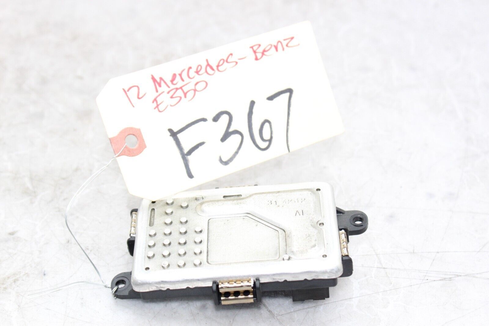 10-12 MERCEDES-BENZ E350 Blower Motor Resistor F367 - HVAC Blower ...