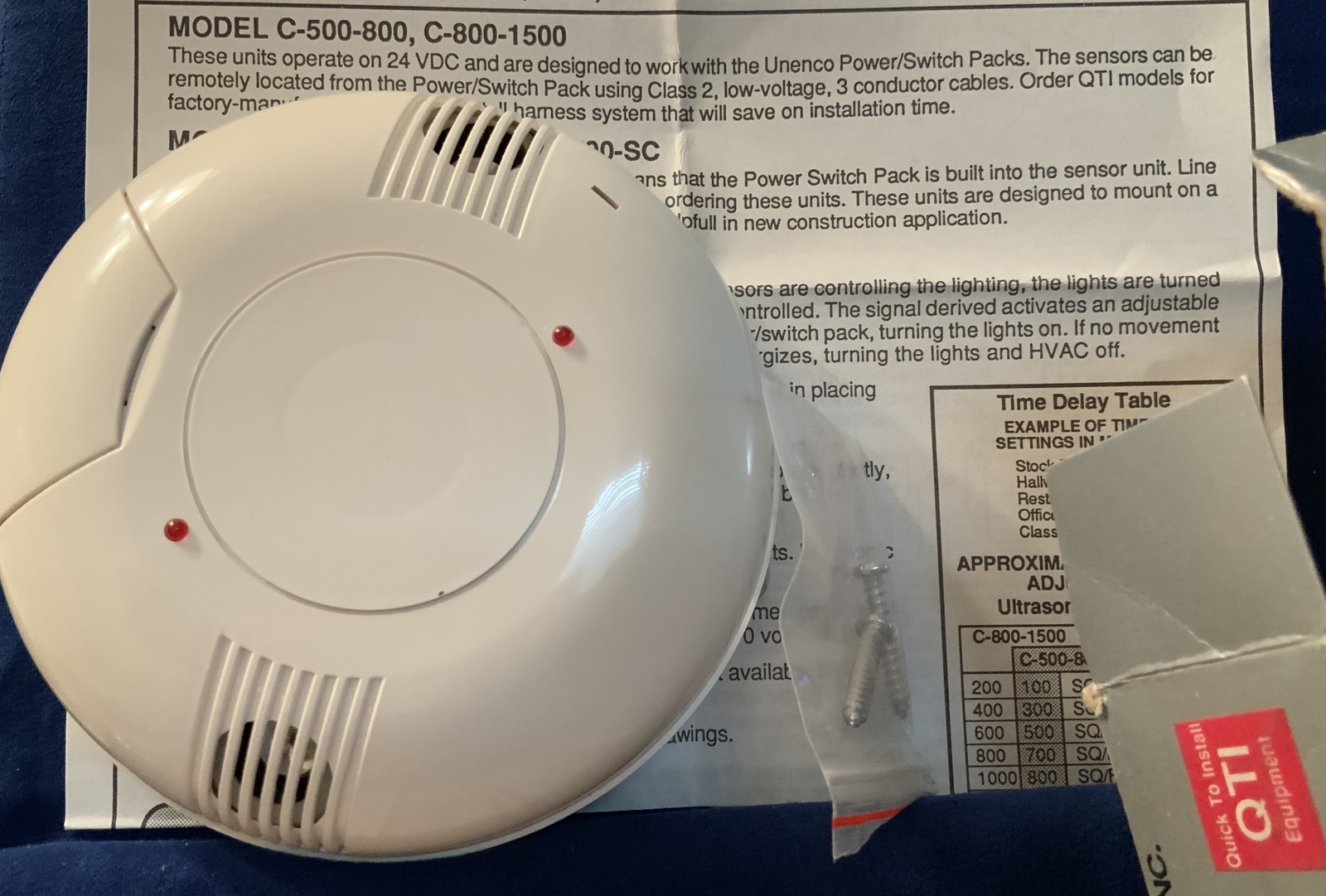 Conserver (Universal Energy Control, INC.), model C-500-800 (class2 ...