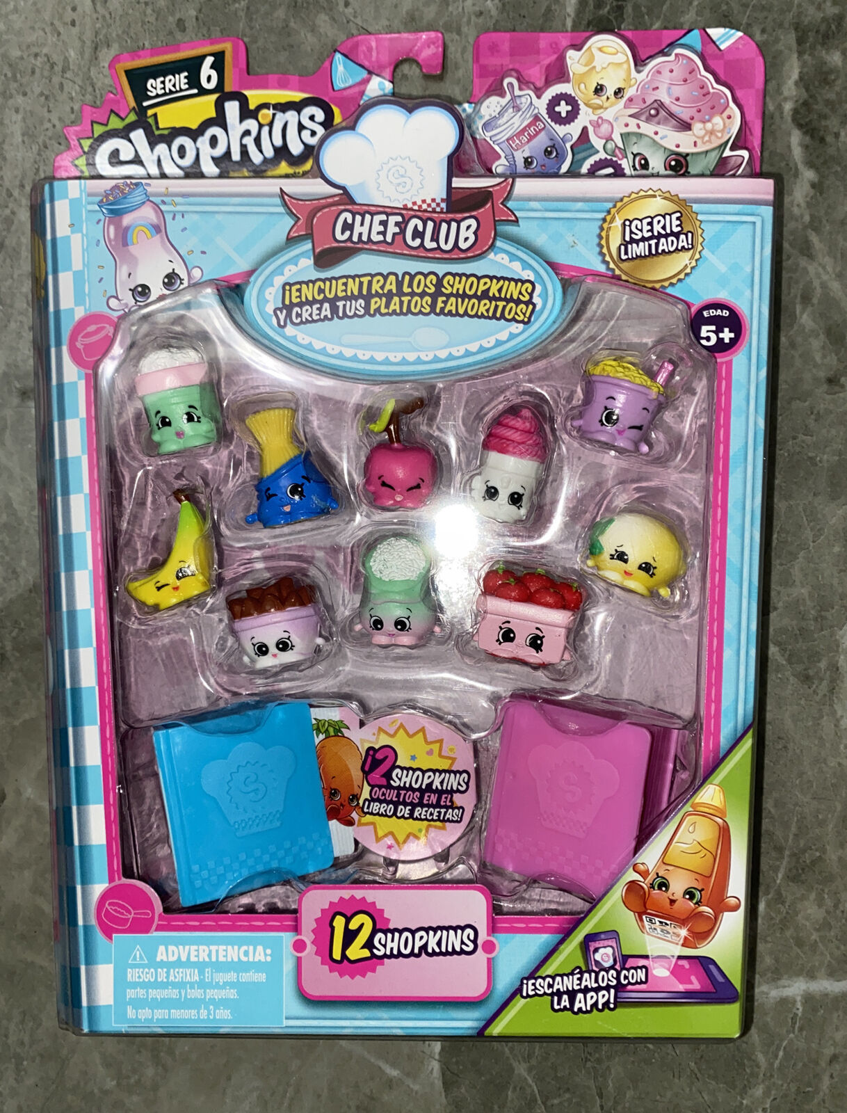 Shopkins - 12-Pack SEASON 6 Chef Club 2016 Limited Season Shopkin ...