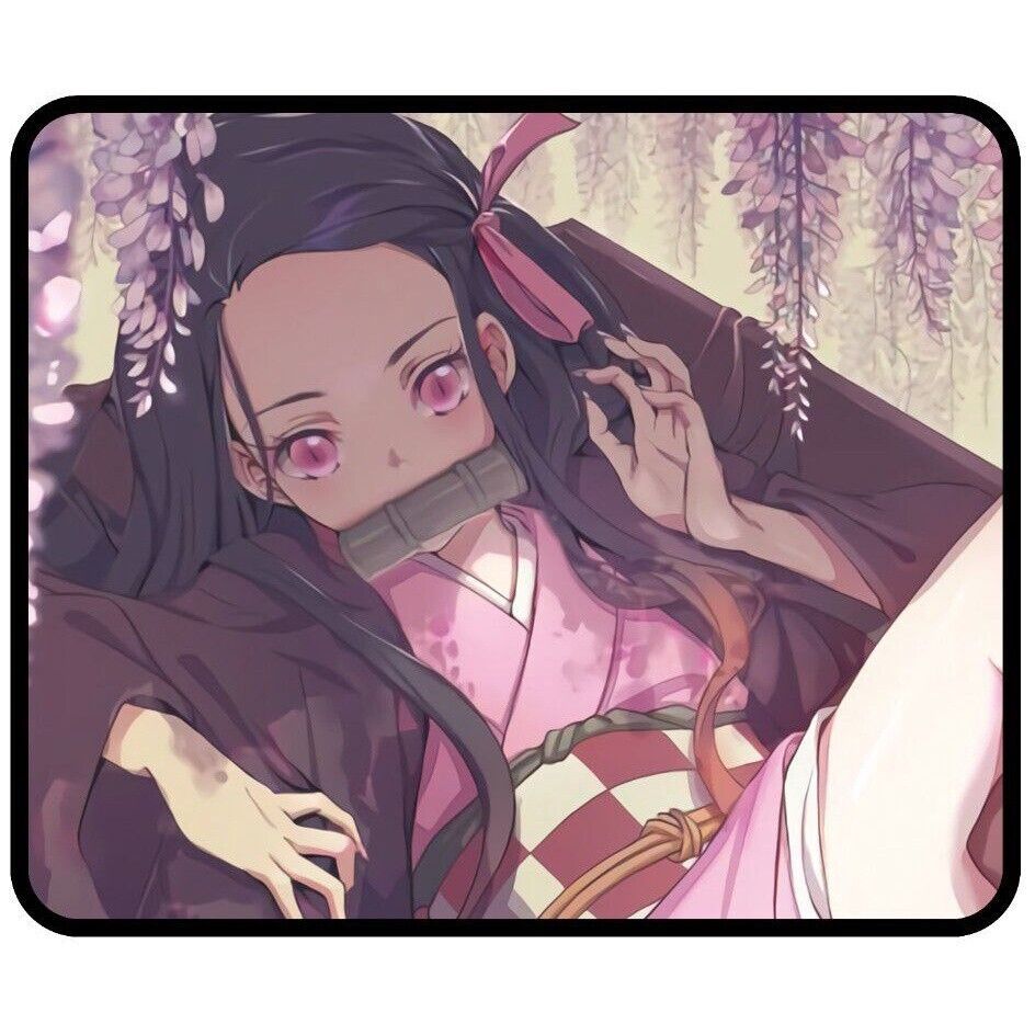 Nezuko Kamado - Kimetsu No Yaiba High Quality Lock Edge Gaming Mouse ...