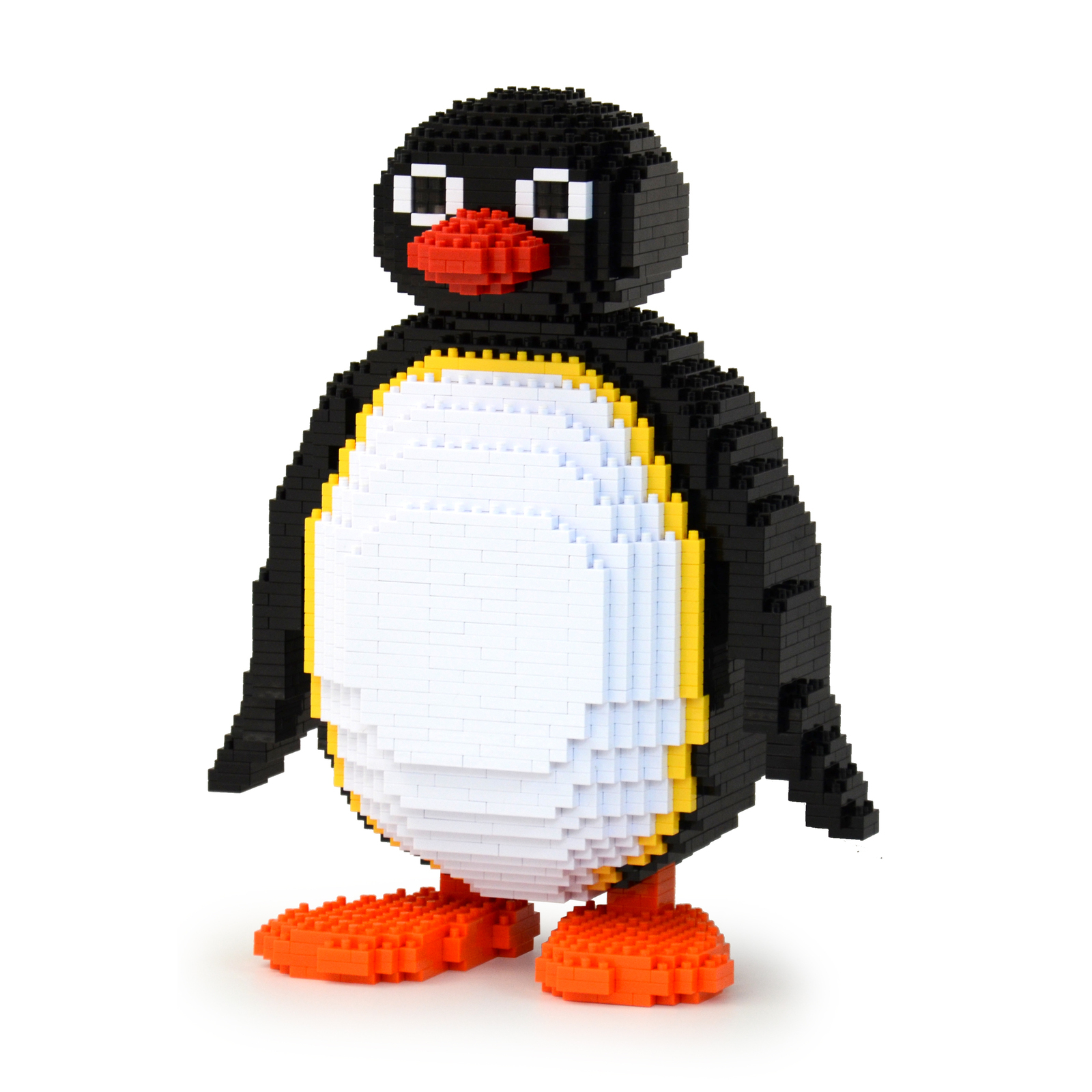 Pingu (Pingu) Brick Sculpture (JEKCA Lego Brick) DIY Kit - Building Toy ...