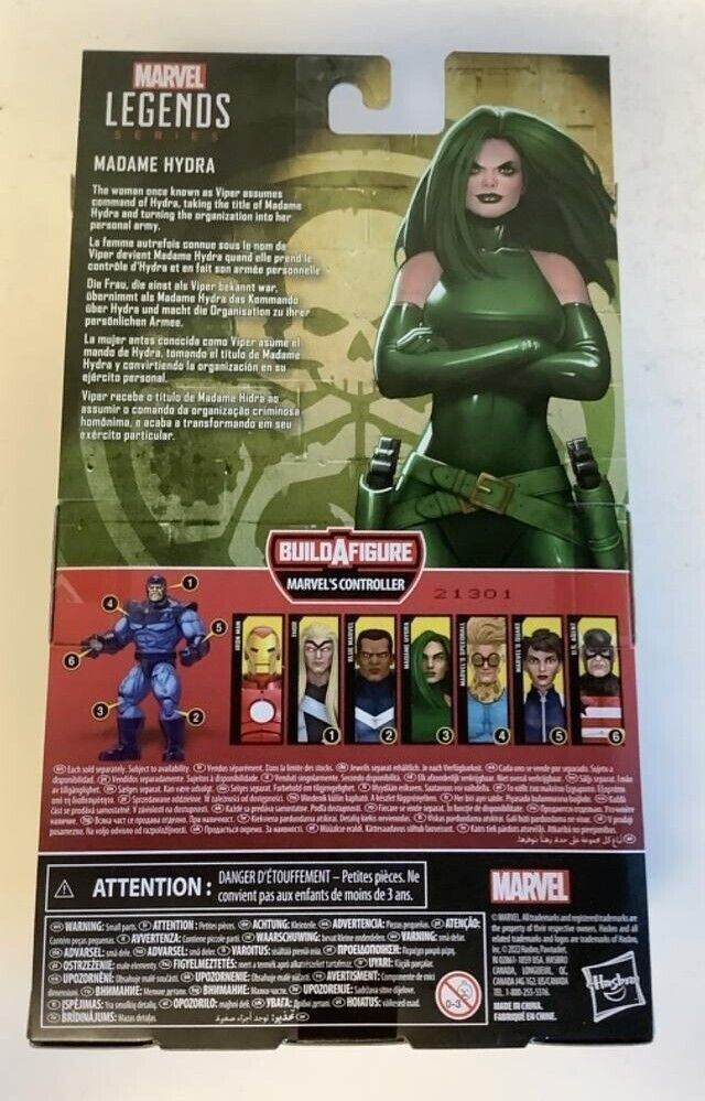 NEW Hasbro F4794 Avengers Comic Marvel Legends 6" MADAME HYDRA Action ...