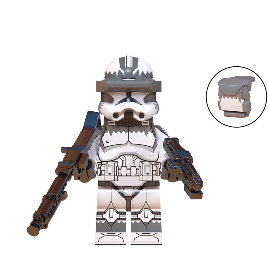 Wolfpack Sergeant Minifigures Star Wars 104th Battalion - Building Toy Complete Sets & Packs