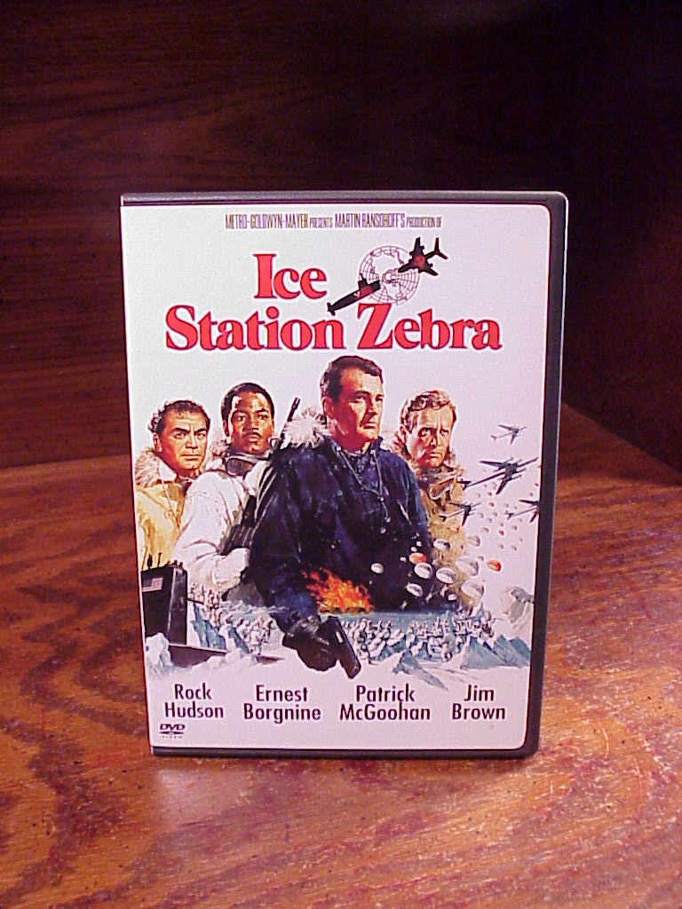 Ice Station Zebra DVD, Used, 1968, G, with Rock Hudson, Ernest Borgnine ...