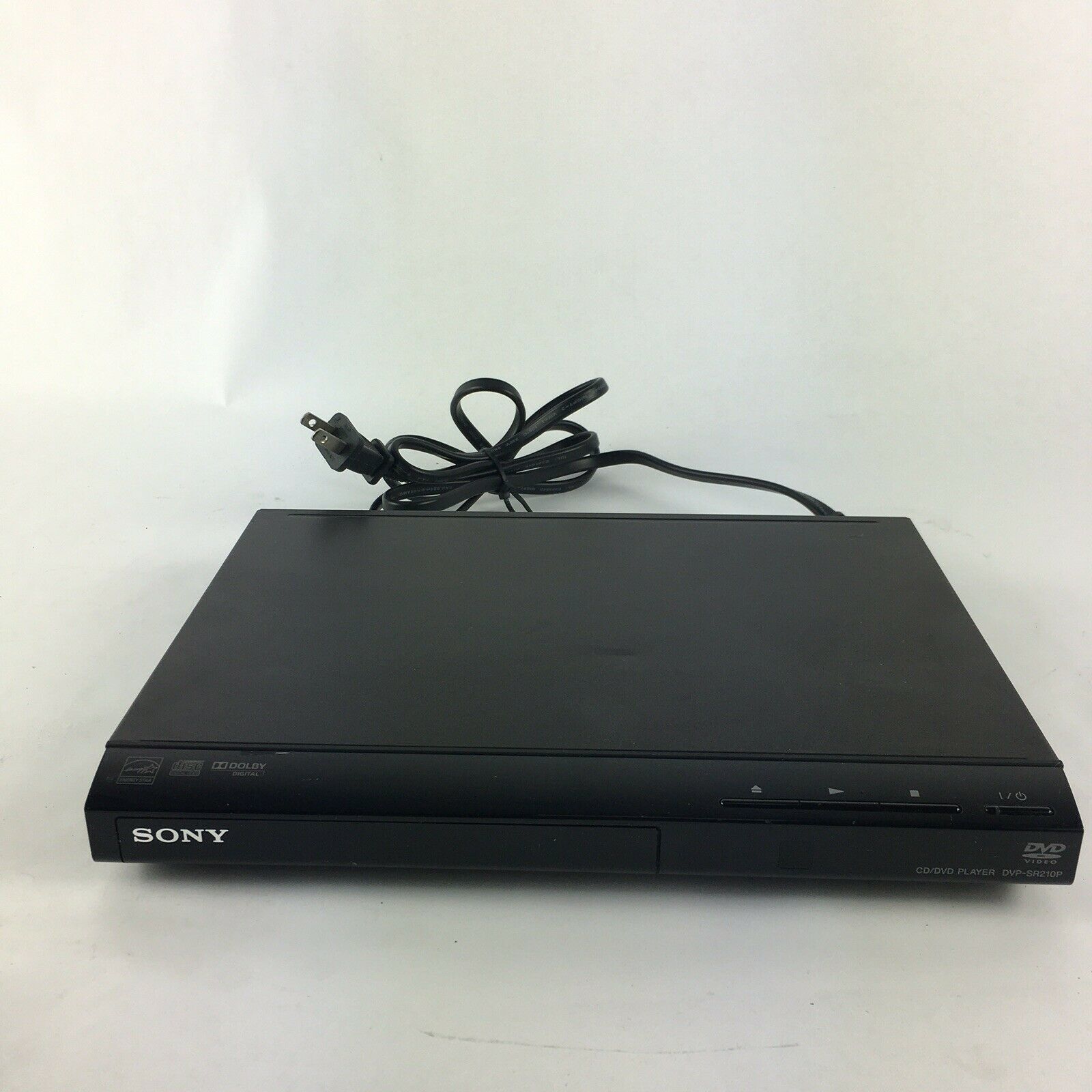Sony Progressive Scan CD DVD Player Black DVP-SR210P Great Condition ...