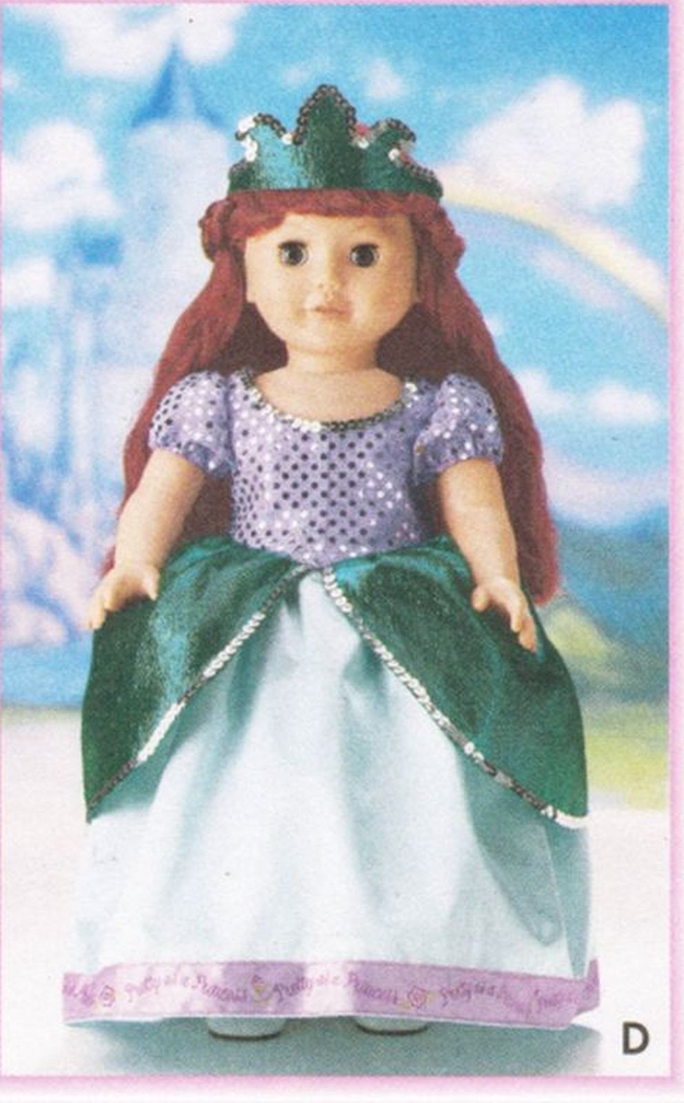 Disney Princess 18" Doll Belle Ariel Cinderella Snow White Costumes Sew ...