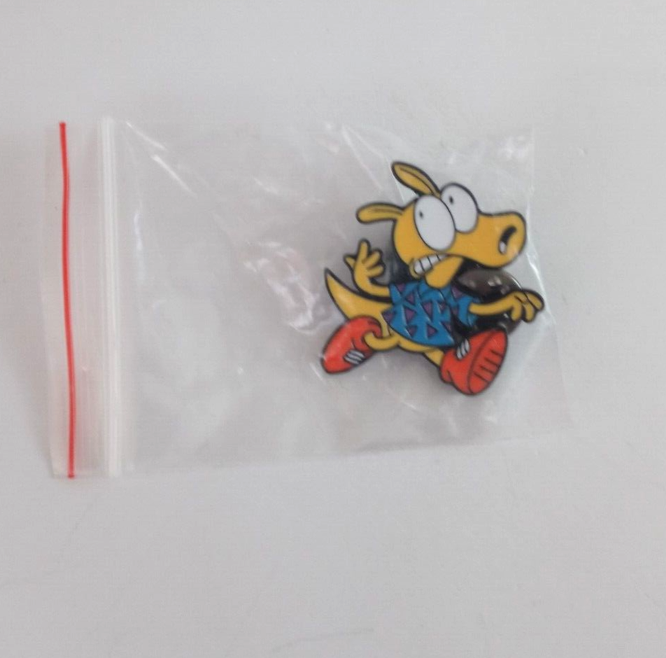 New Rocko's Modern Life Rocko Running Animated Cartoon Hat Lapel Pin ...