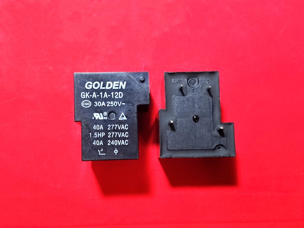 GK-A-1A-12D, 12VDC Relay, GOLDEN Brand New!! - Other