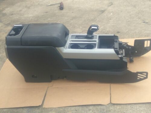 2015-2020 FORD F150 F250 F350 BLACK GRAY CENTER CONSOLE WITH MOUNTING ...