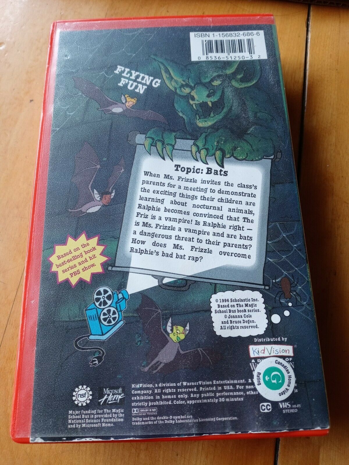 Magic School Bus, The - Going Batty (VHS, and similar items