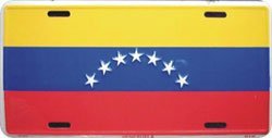 Venezuela (Civil) License Plate (Old) - License Plates