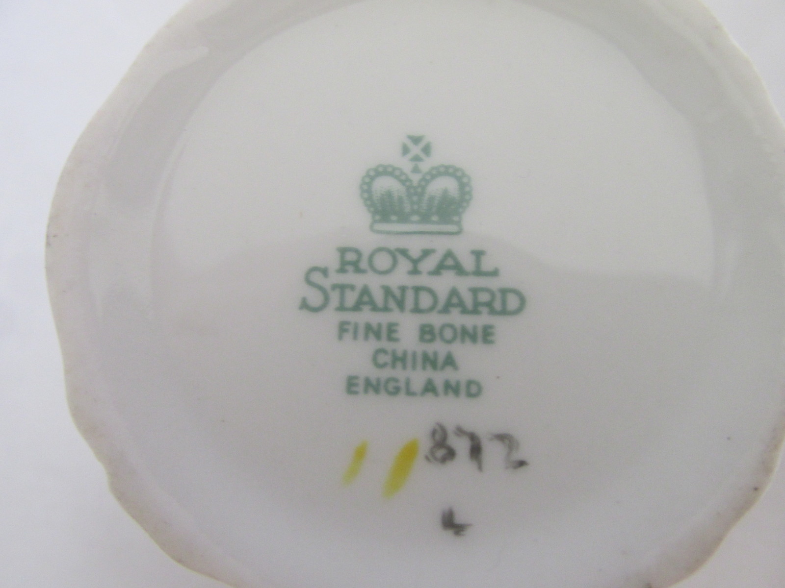 Vintage Royal Standard English Bone China Cup & Saucer - Anemones ...