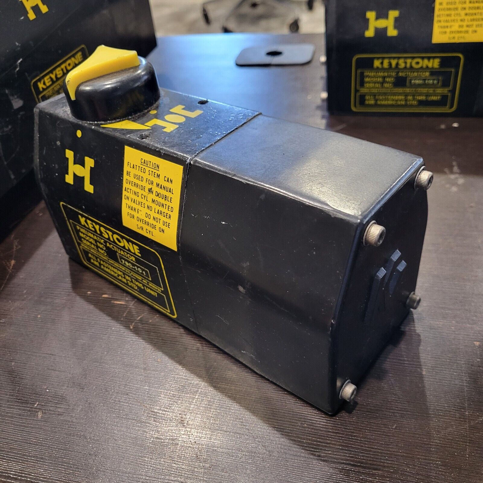 KEYSTONE PNEUMATIC ROTARY ACTUATOR 790-101 NEW OLD STOCK RARE SALE $199 ...