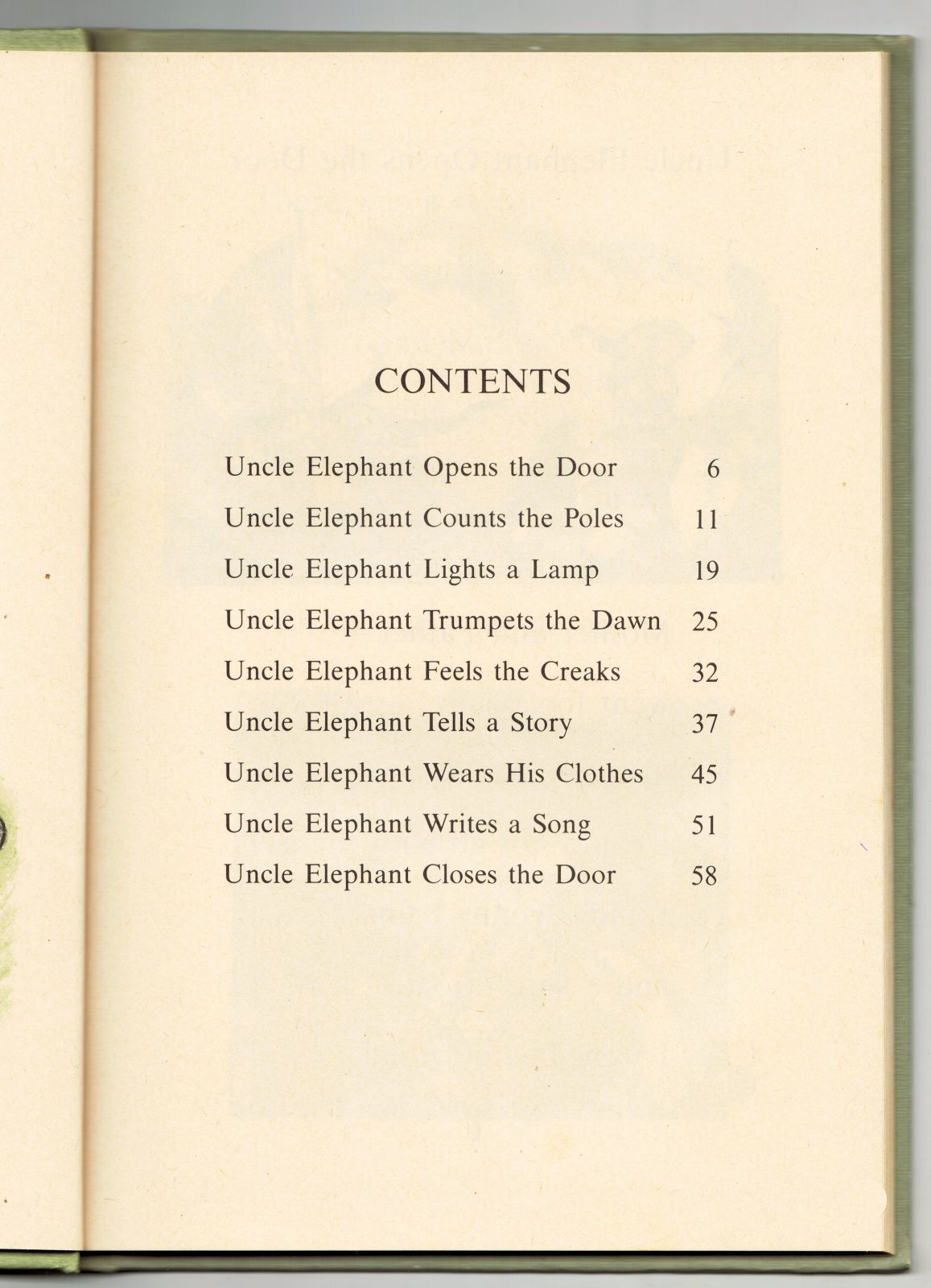 1981 I CAN READ Weekly Reader Uncle Elephant Arnold Lobel HC Book - Books & Magazines