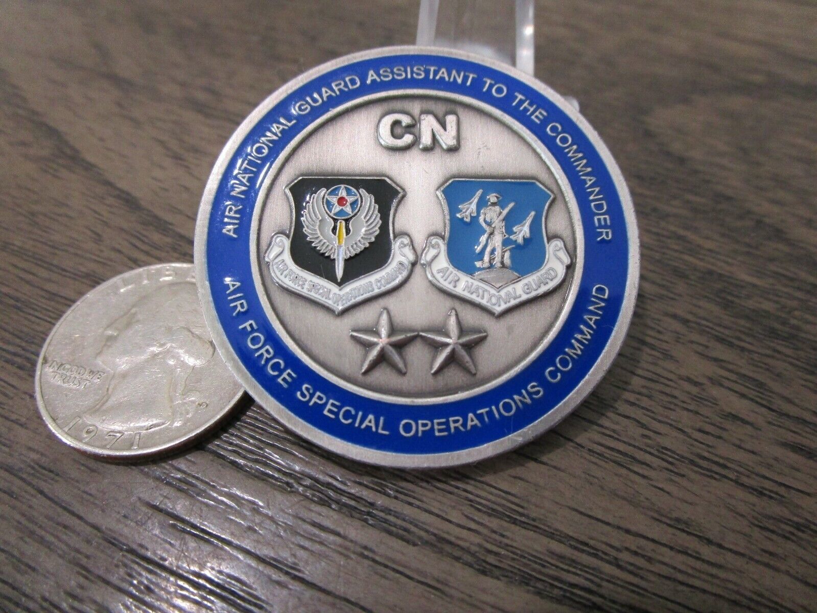 AFSOC ANG CN Air Force Special Operations Command Challenge Coin 724P ...