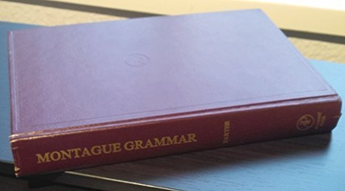 Partee Montague Grammar by Partee, Barbara H - Books & Magazines