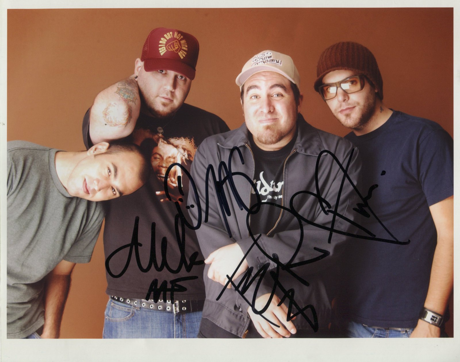 Alien Ant Farm (Band) SIGNED Photo + COA Lifetime Gte. - Music