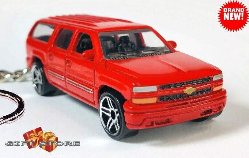 RARE KEY CHAIN RED CHEVY SUBURBAN CHEVROLET CUSTOM Ltd GREAT FOR GIFT ...