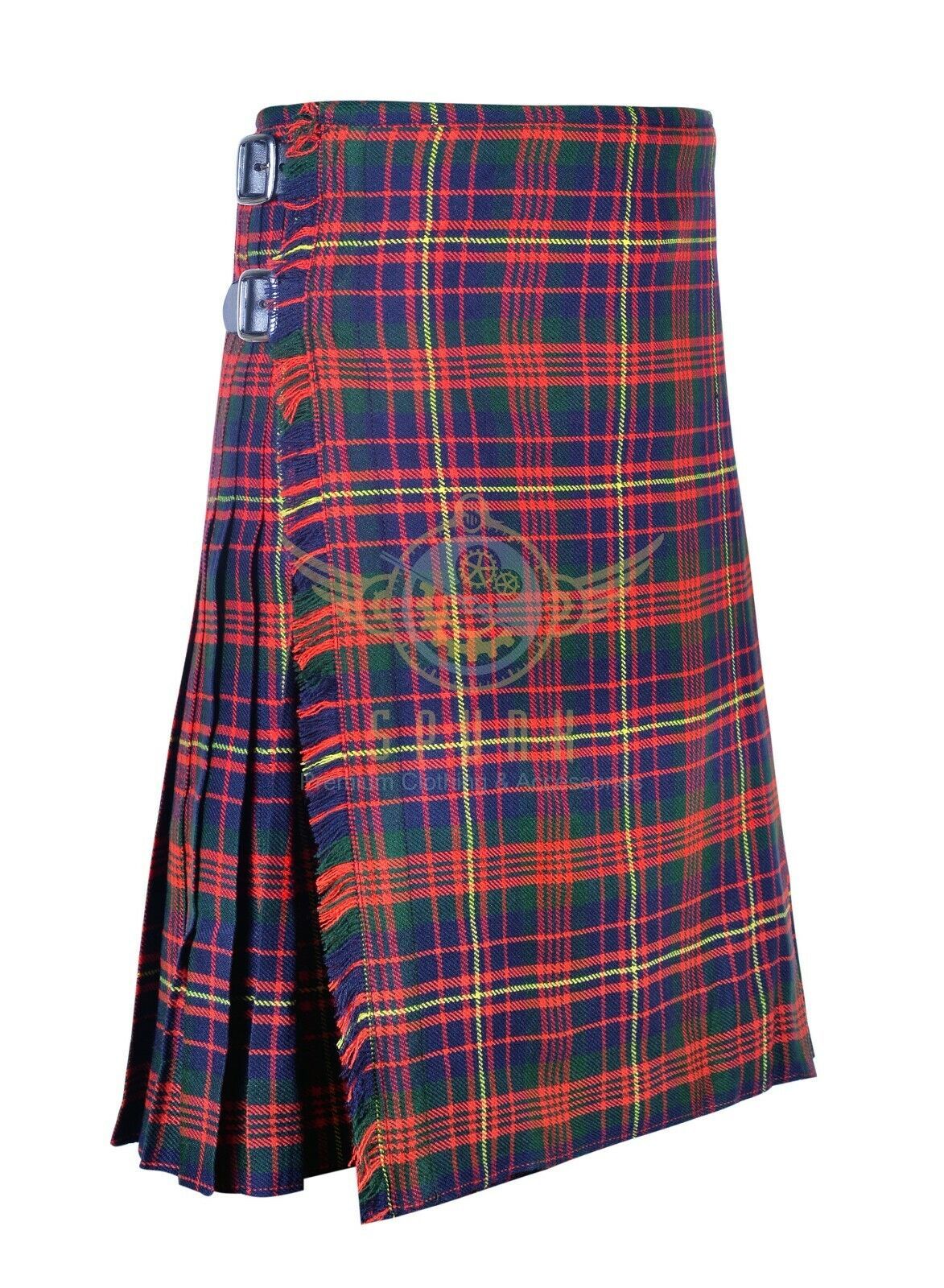 Scottish Traditional Highland 8 Yard Cameron TARTAN KILT Men's 8 yard Kilts - Scotland