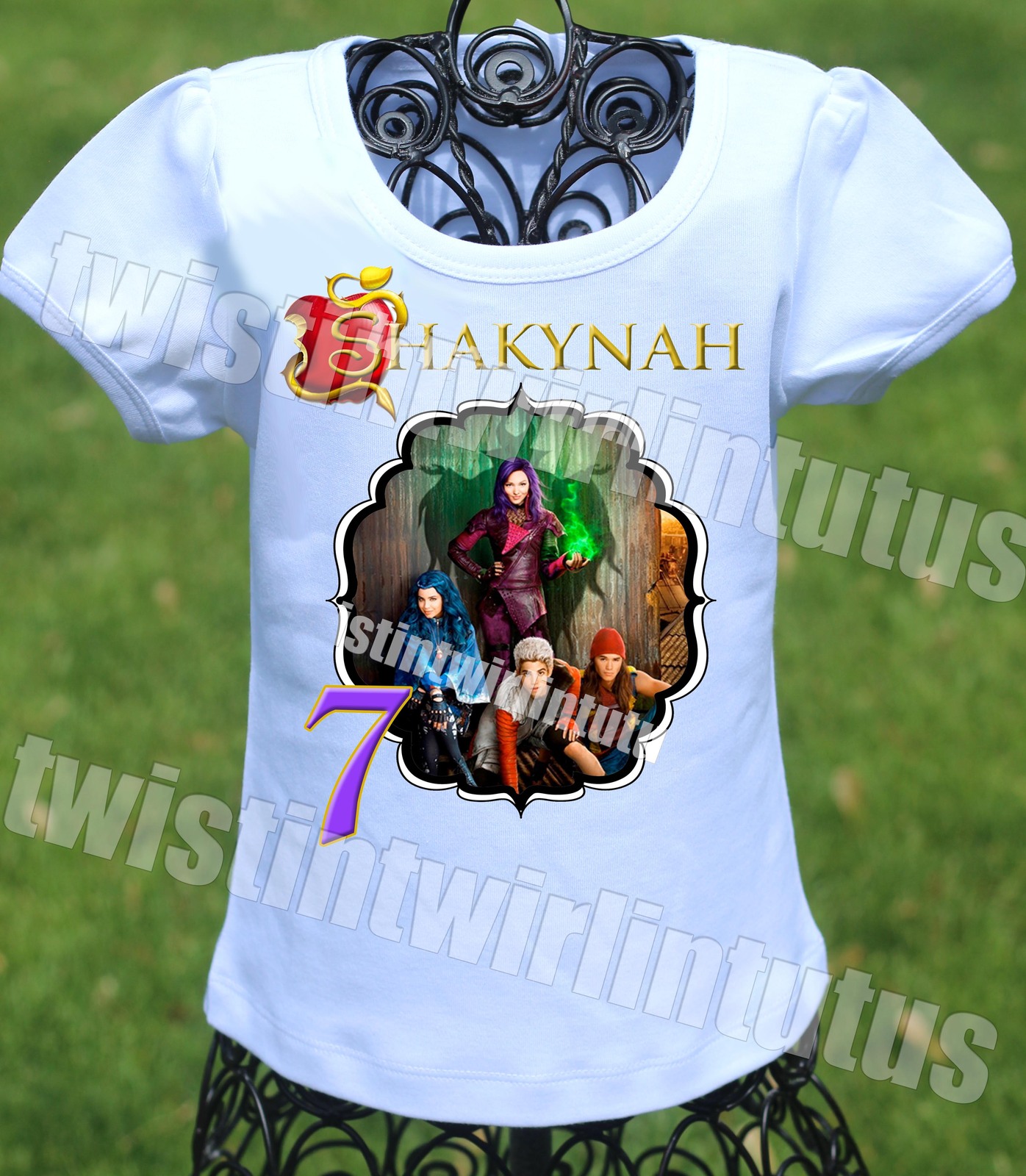 Disneys Descendants Birthday Shirt - Tops, Shirts & T-Shirts