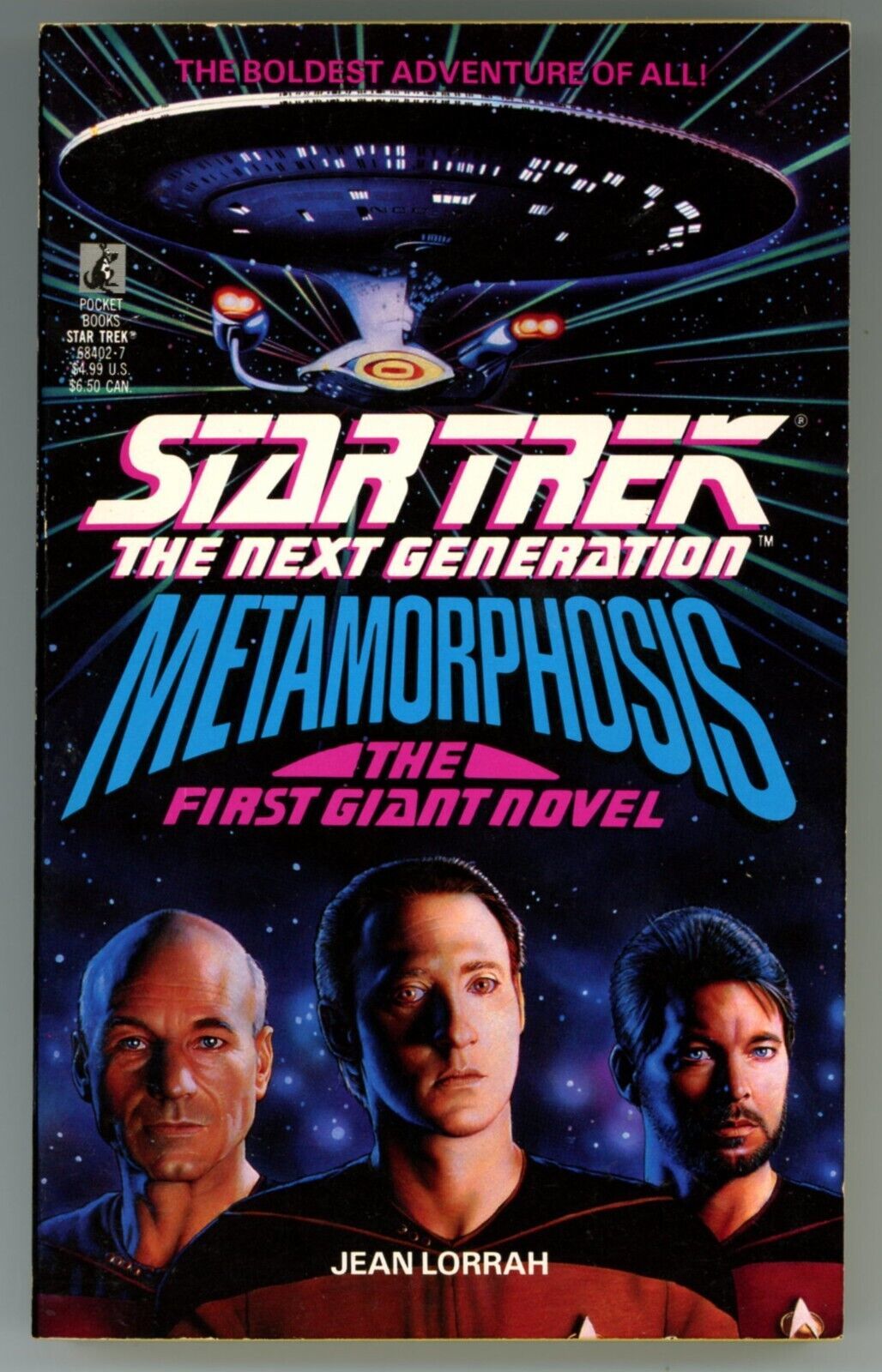 Star Trek The Next Generation Metamorphosis Jean Lorrah TNG - Books