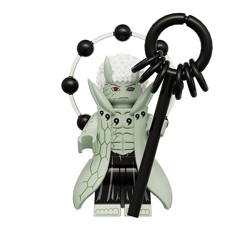 Naruto Series Obito Uchiha (Six Paths) Minifigures Weapons and ...