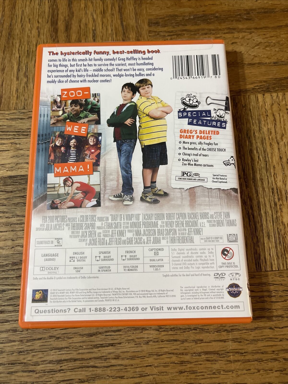 Diary Of A Wimpy Kid DVD - DVDs & Blu-ray Discs