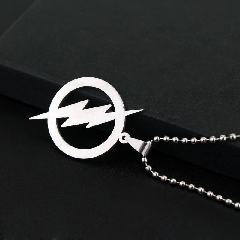 Elvis Presley Round Lightning Bolt Logo TCB Silver Plated Pendant Chain ...