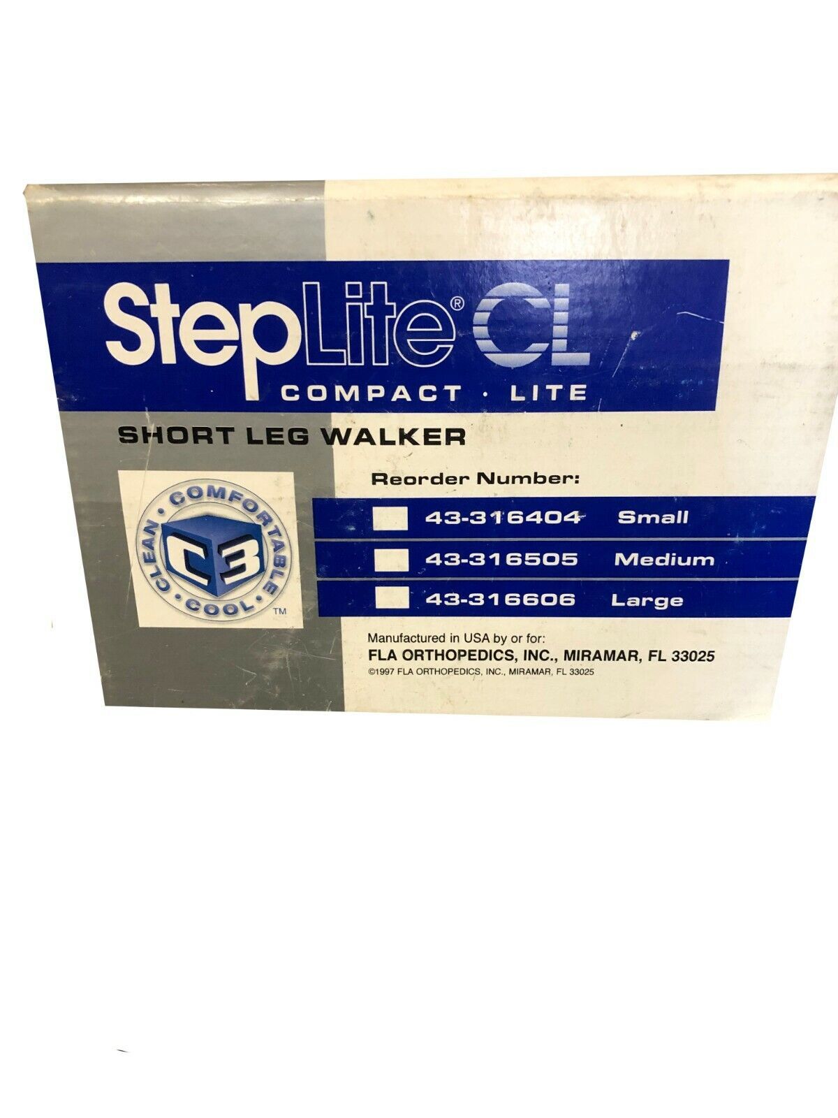 Step Lite CL Compact Short Leg Walker - Orthotics, Braces & Sleeves