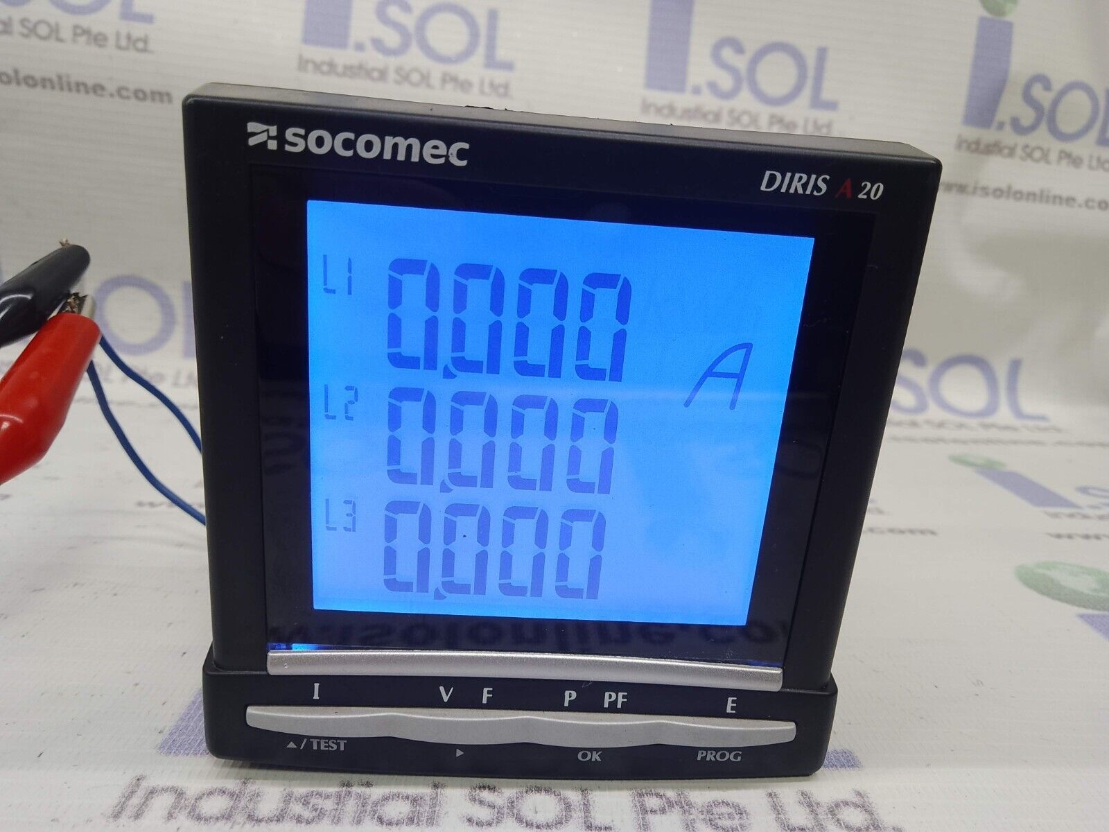 Socomec DIRIS A20 48250200 With RS485 Jbus/modbus 48250082 Power Meter ...