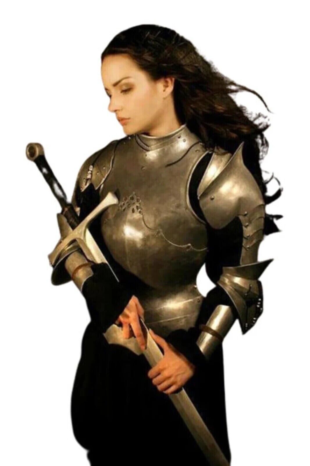 Medieval Queen Armor Suit - Medieval Knight Warrior Female Cuirass ...