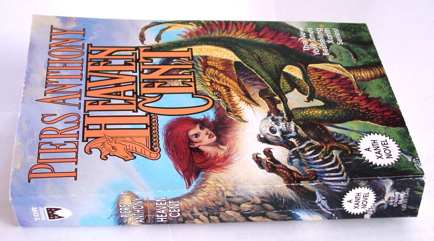 Piers Anthony-Darrell Sweet XANTH Series-HEAVEN CENT-2000 Fantasy - Books
