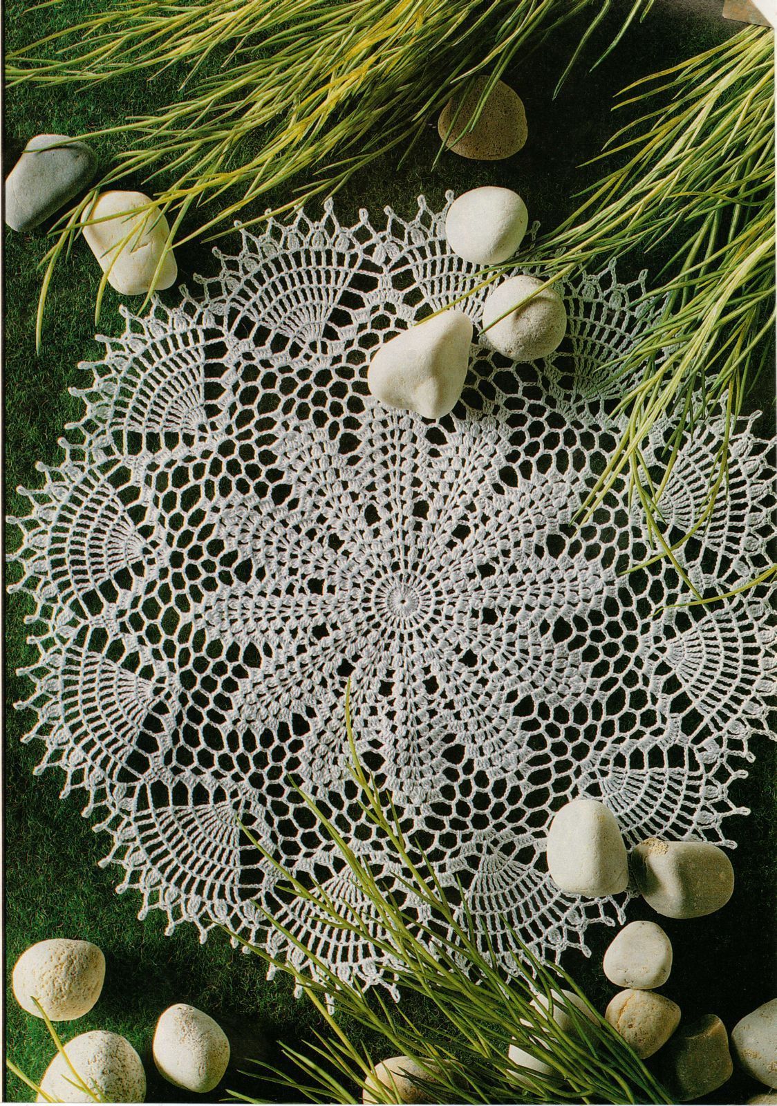 Advanced Celtic Magic Concentricity Zig & Zag Pale Crocus Doily Crochet ...