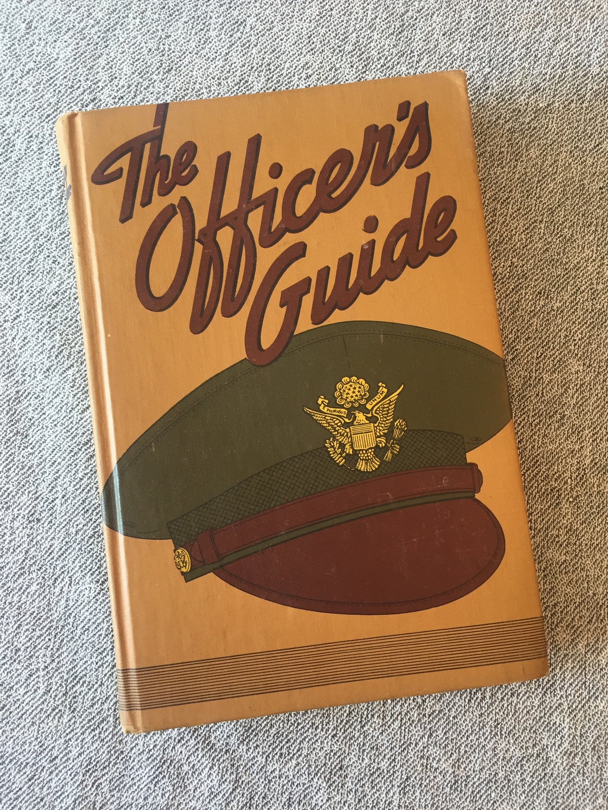 The Officer's Guide hardcover book, 9th edition, 1942- Vintage Books & Mags