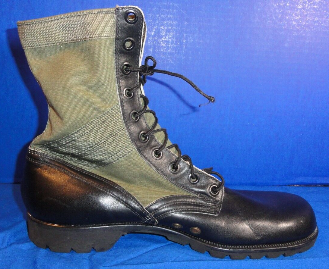 CIC GENESCO 1967 VIETNAM ERA MILITARY JUNGLE COMBAT SINGLE LEFT BOOT ...