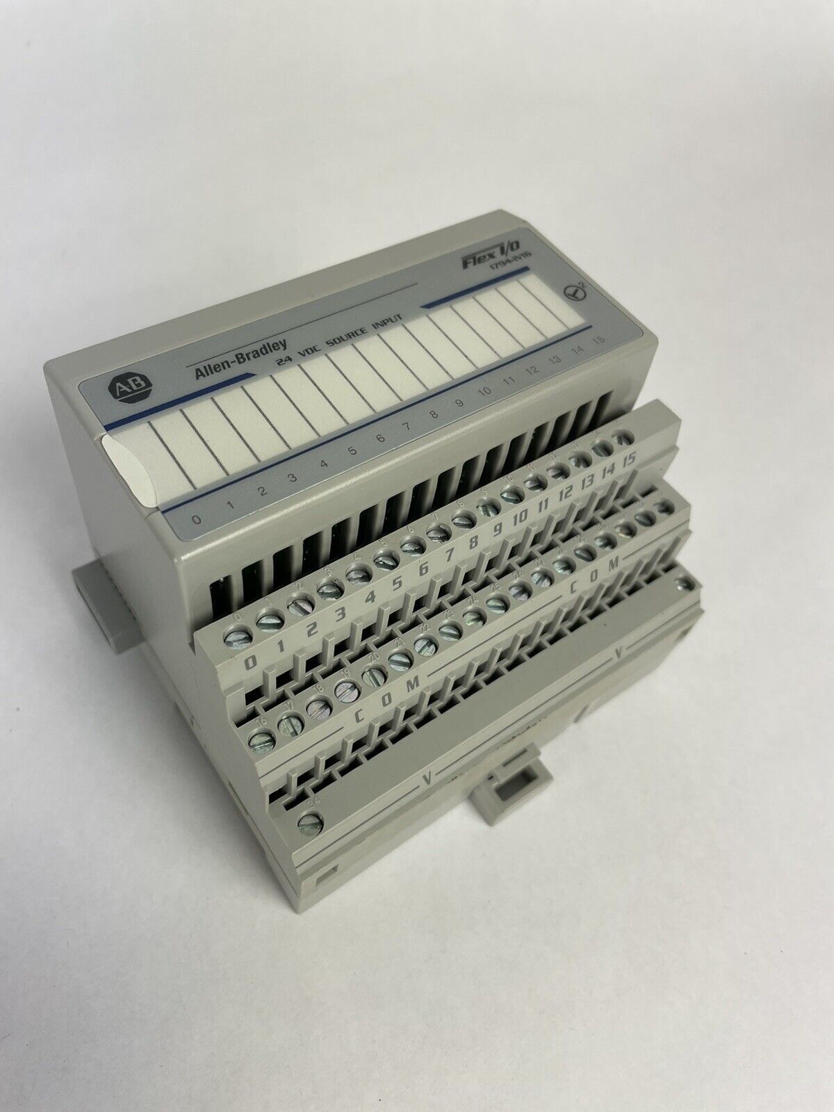Allen-Bradley 1794-IV16 Series A Input Module Flex I/O w/ 1794-TB3 base ...