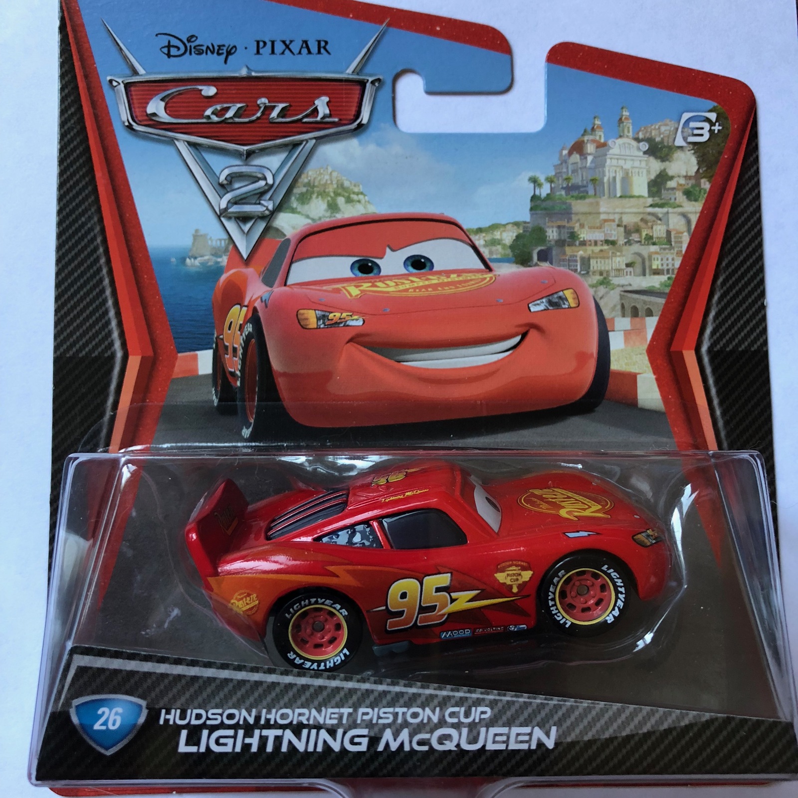 Disney Pixar Cars Hudson Hornet Piston Cup Lightning McQueen Stock ...
