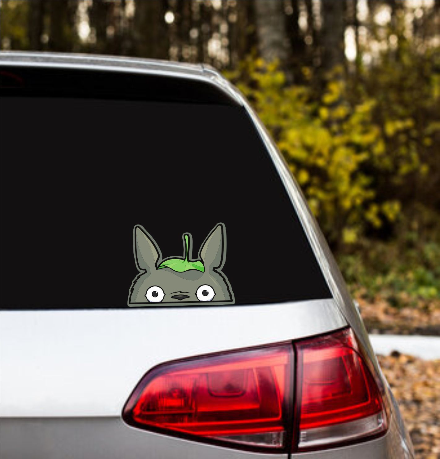 Totoro Peeking Peeker Window Bumper Vinyl Decal My Neighbor Totoro ...
