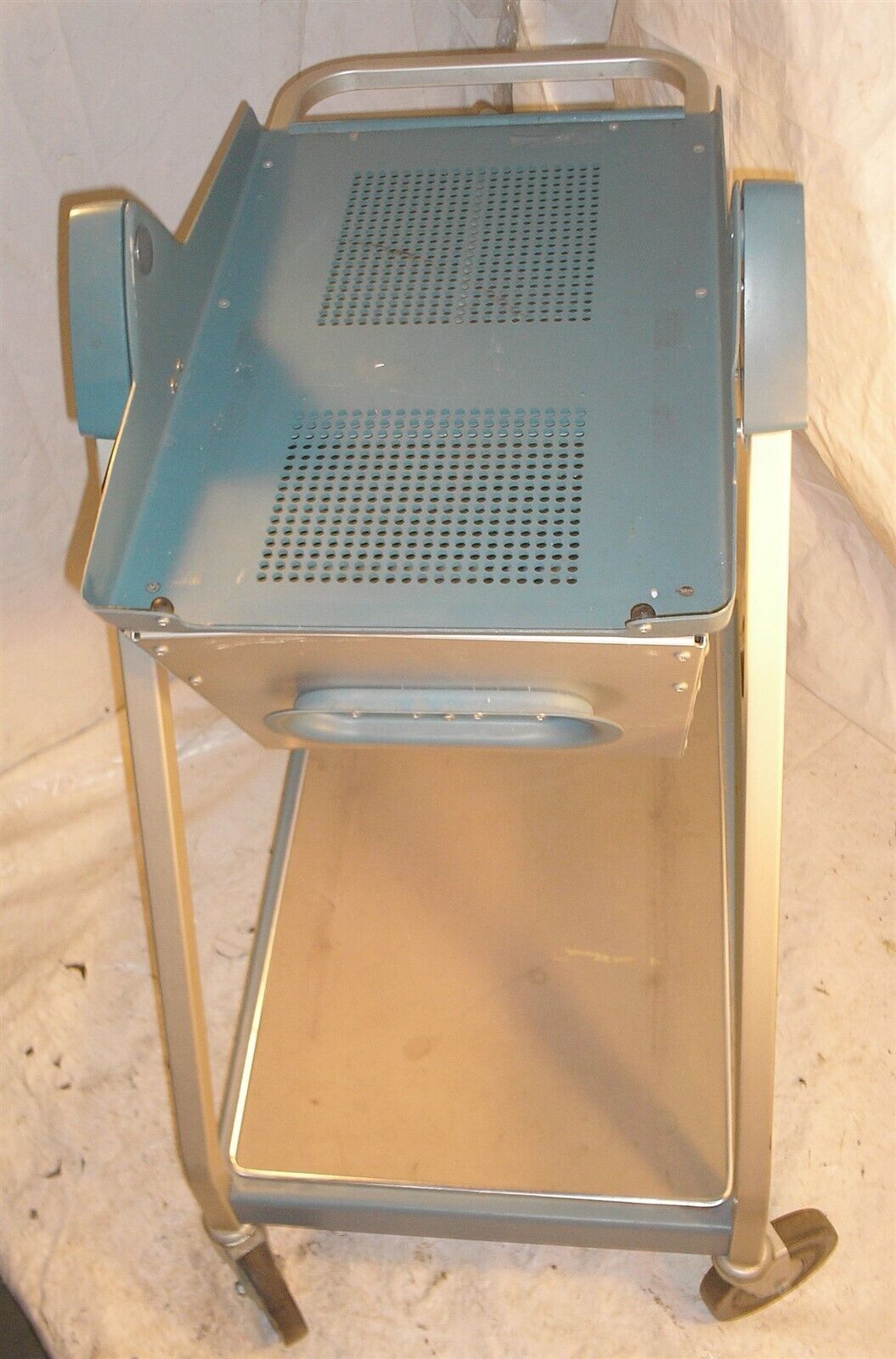 Tektronix Oscilloscope Cart Model B Scope Mobile W Drawer And Plug Ins