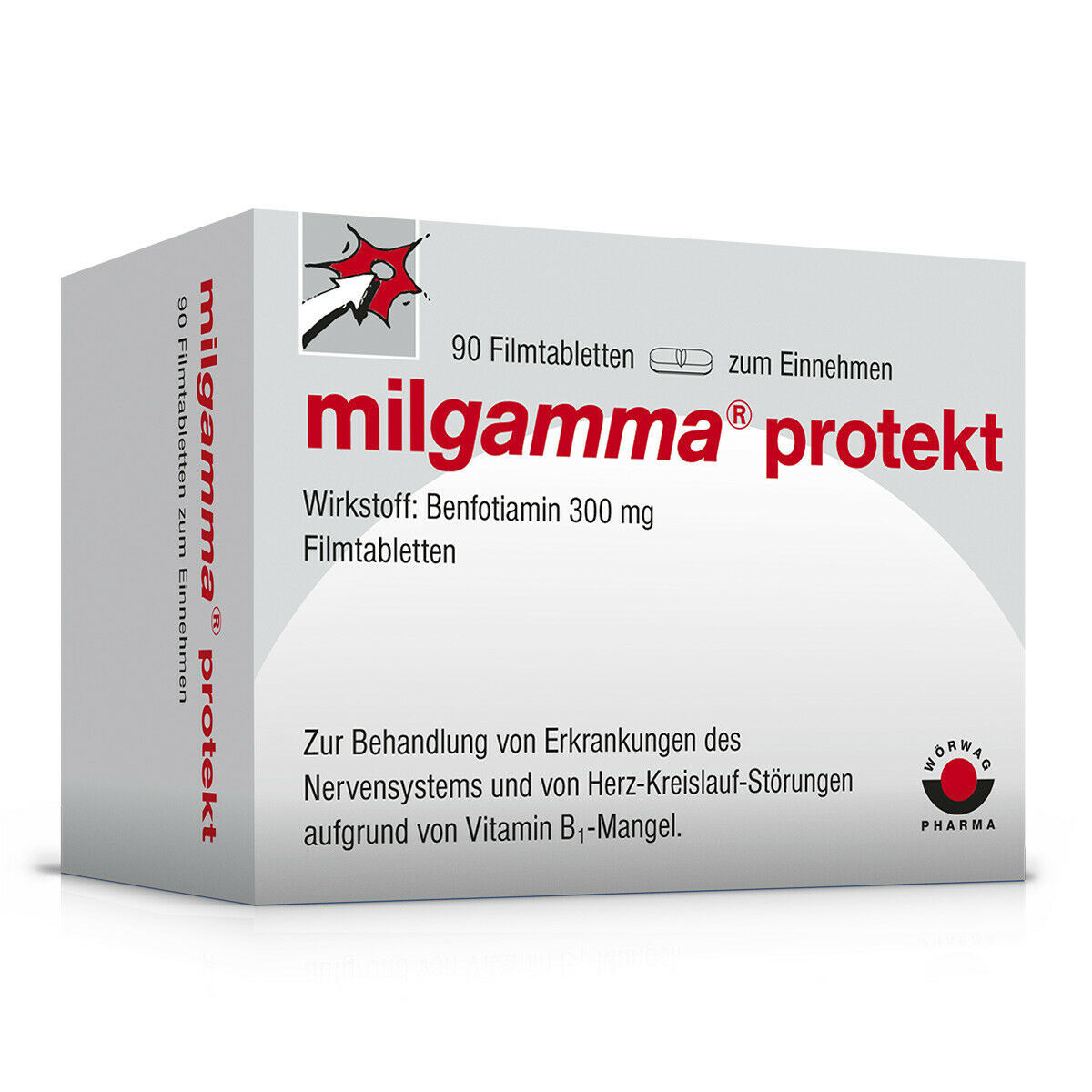 MILGAMMA PROTEKT 300mg 30 tabs Neuropathies and Cardiovascular ...