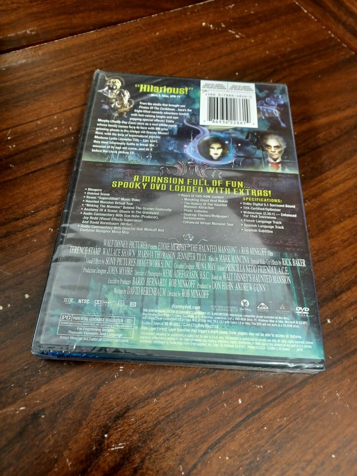 The Haunted Mansion (DVD) Brand NEW (Sealed)-Free Shipping with ...