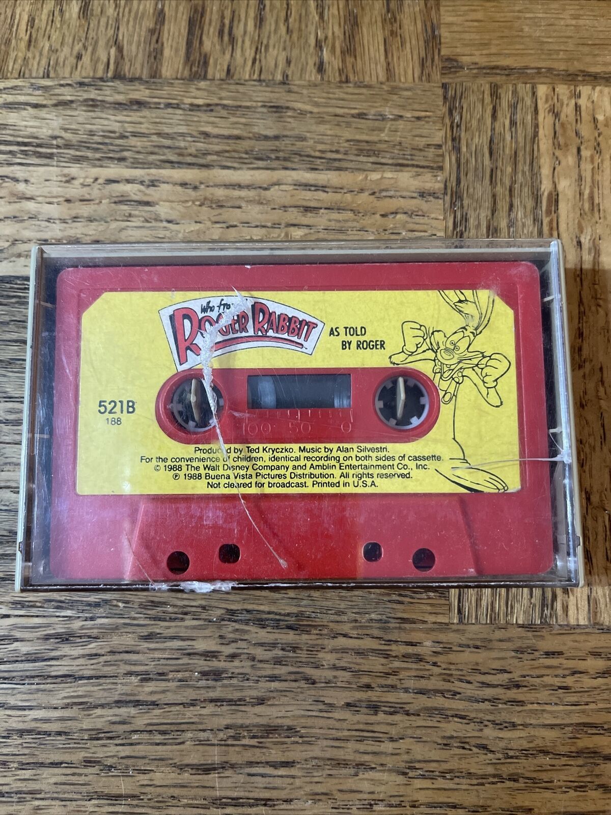 Who framed Roger Rabbit Cassette - Cassettes