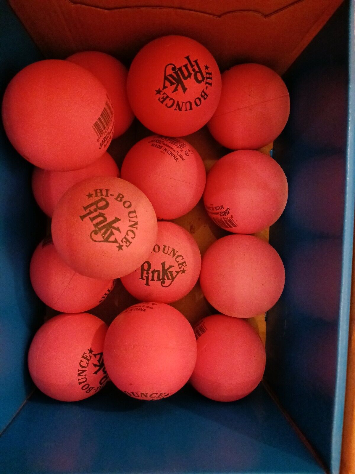 Hi-Bounce Pinky Ball Super Bouncy Sponge Rubber Ball CLASSIC JA-RU Lot ...