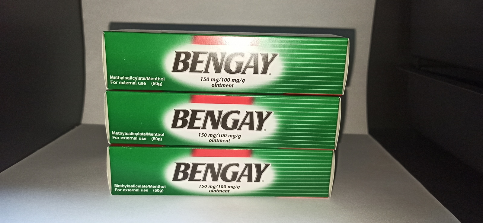 3 PACK Bengay Ointment for joint and muscle pain x50 grams Ben-Gay ...