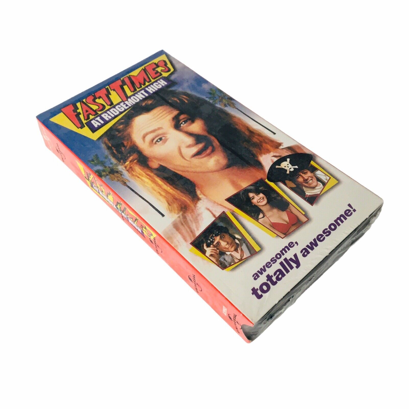 1982 Fast Times at Ridgemont High (VHS) SEALED NEW Watermarks Red Box ...
