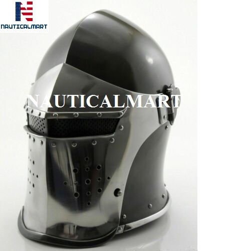 Medieval Barbuta Helmet Knights Templar Crusader Armor Helmet - Knives ... Medieval Barbuta Helmet Knights Templar Crusader Armor Helmet - Knives ...